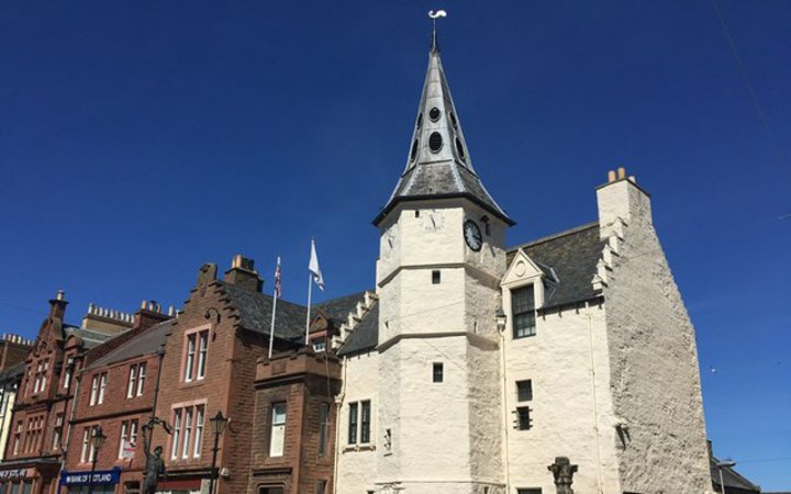 The Meeting Of The Past And Present In Dunbar Town House Museum And ...